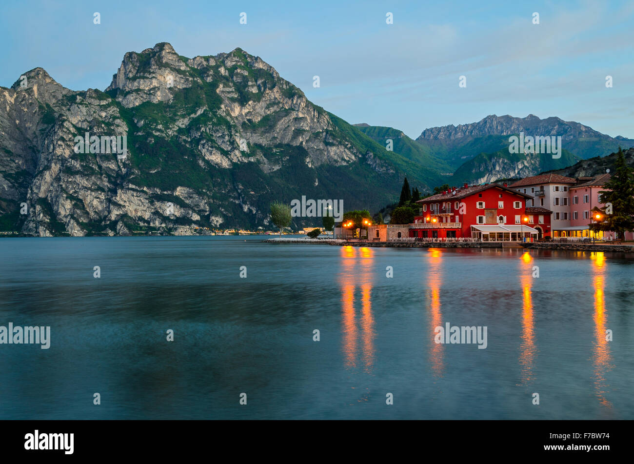 Beach torbole lake garda hi-res stock photography and images - Alamy
