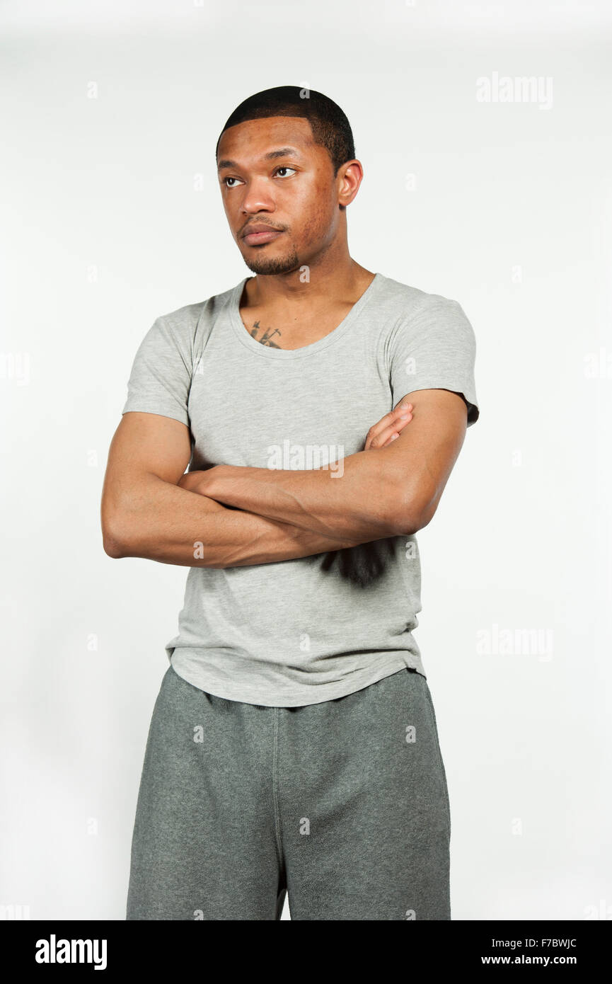 African american male gym trainer hi-res stock photography and images ...