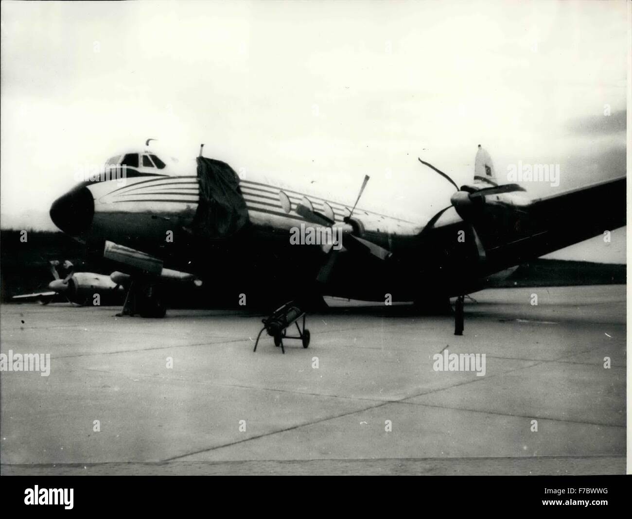 1954 - Captain pilot of a Turkish Airlines plane was outsucked ...