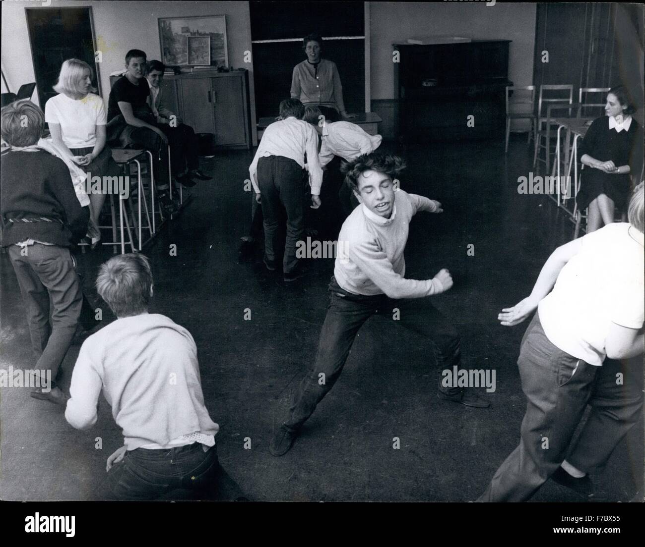 1972 - Blackboard jungle? No, just self-expression in Larkfield School ...