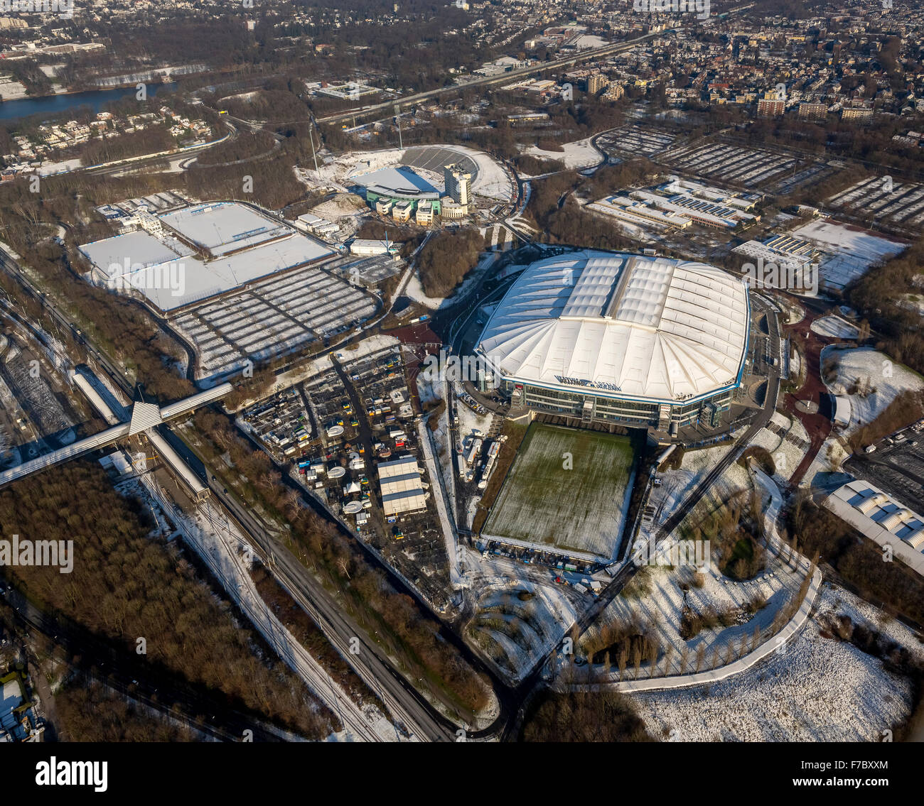 Veltins arena in winter snow hi-res stock photography and images - Alamy