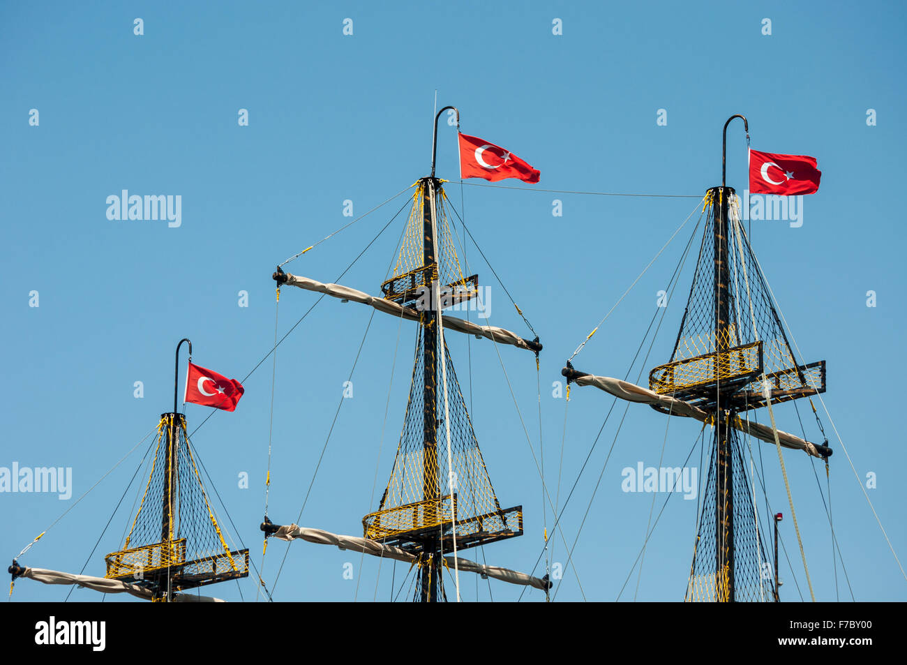 Ottoman military flags hi-res stock photography and images - Alamy