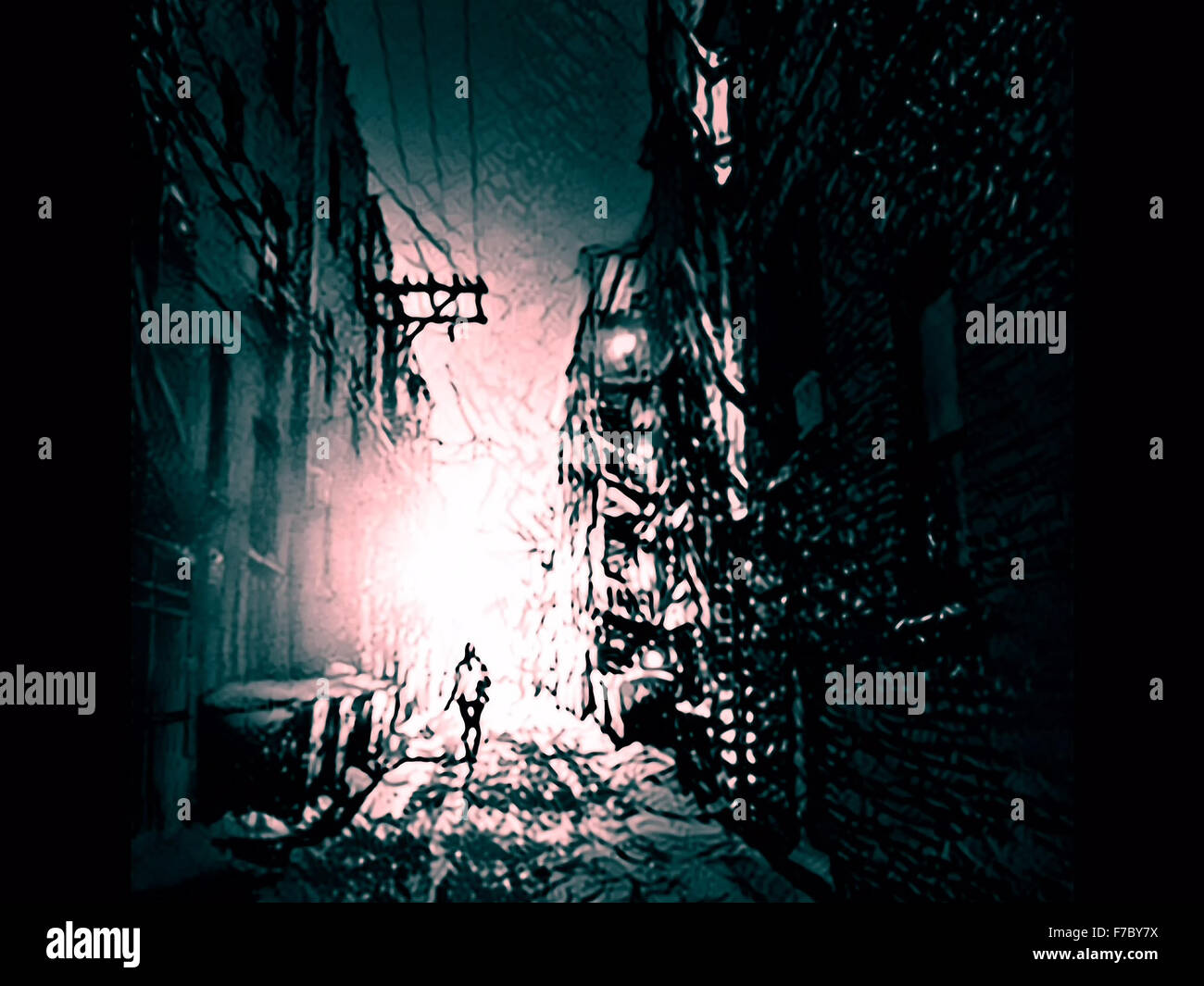 Retro art work hi-res stock photography and images - Alamy