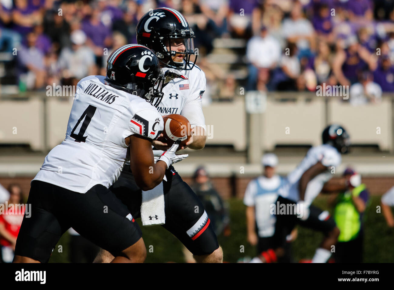 Greenville, NC, USA. 28th Nov, 2015. quarterback Gunner Kiel (11) of ...