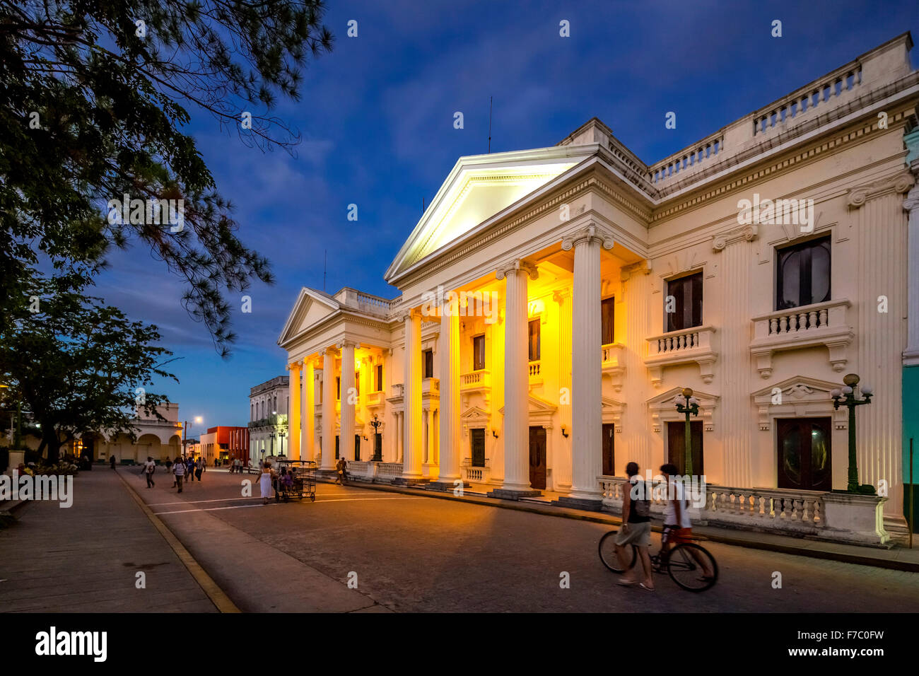 Neoclassical library marti in central santa clara hi-res stock ...