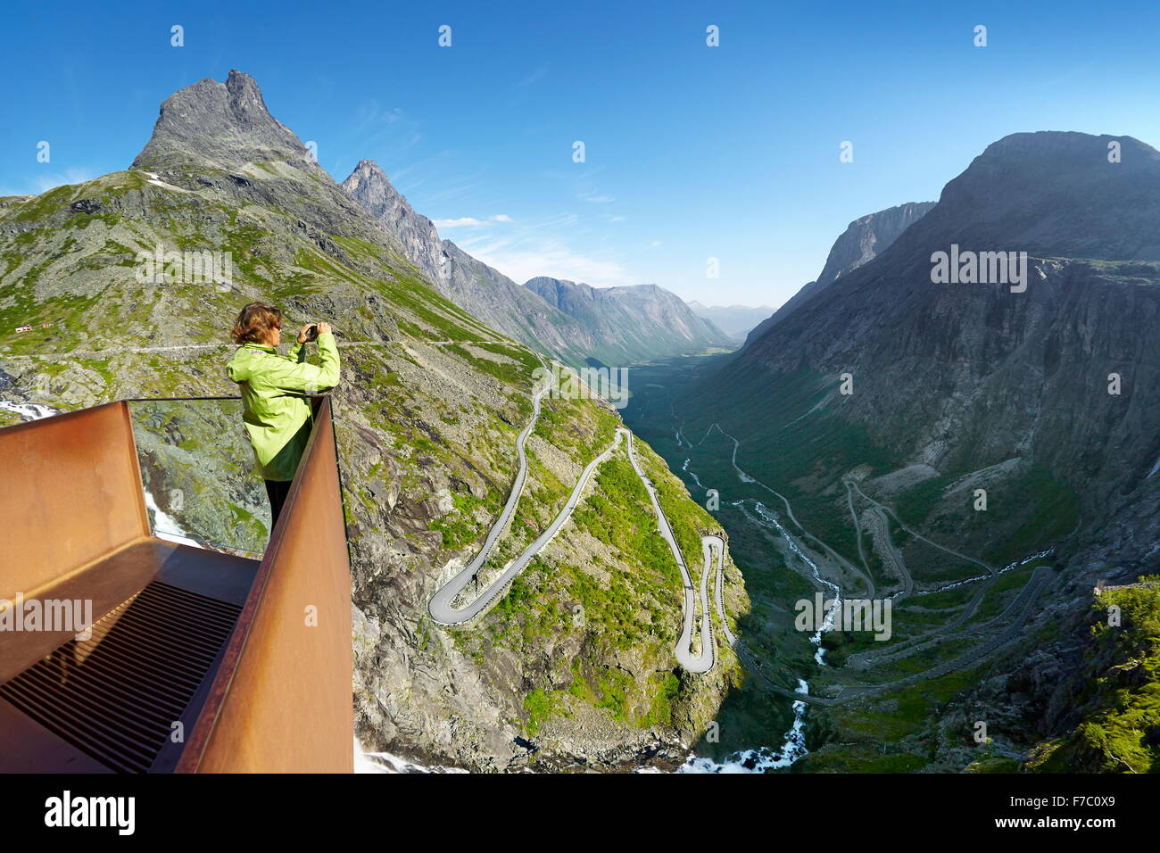 Trollstigen mountain road, Norway Stock Photo - Alamy