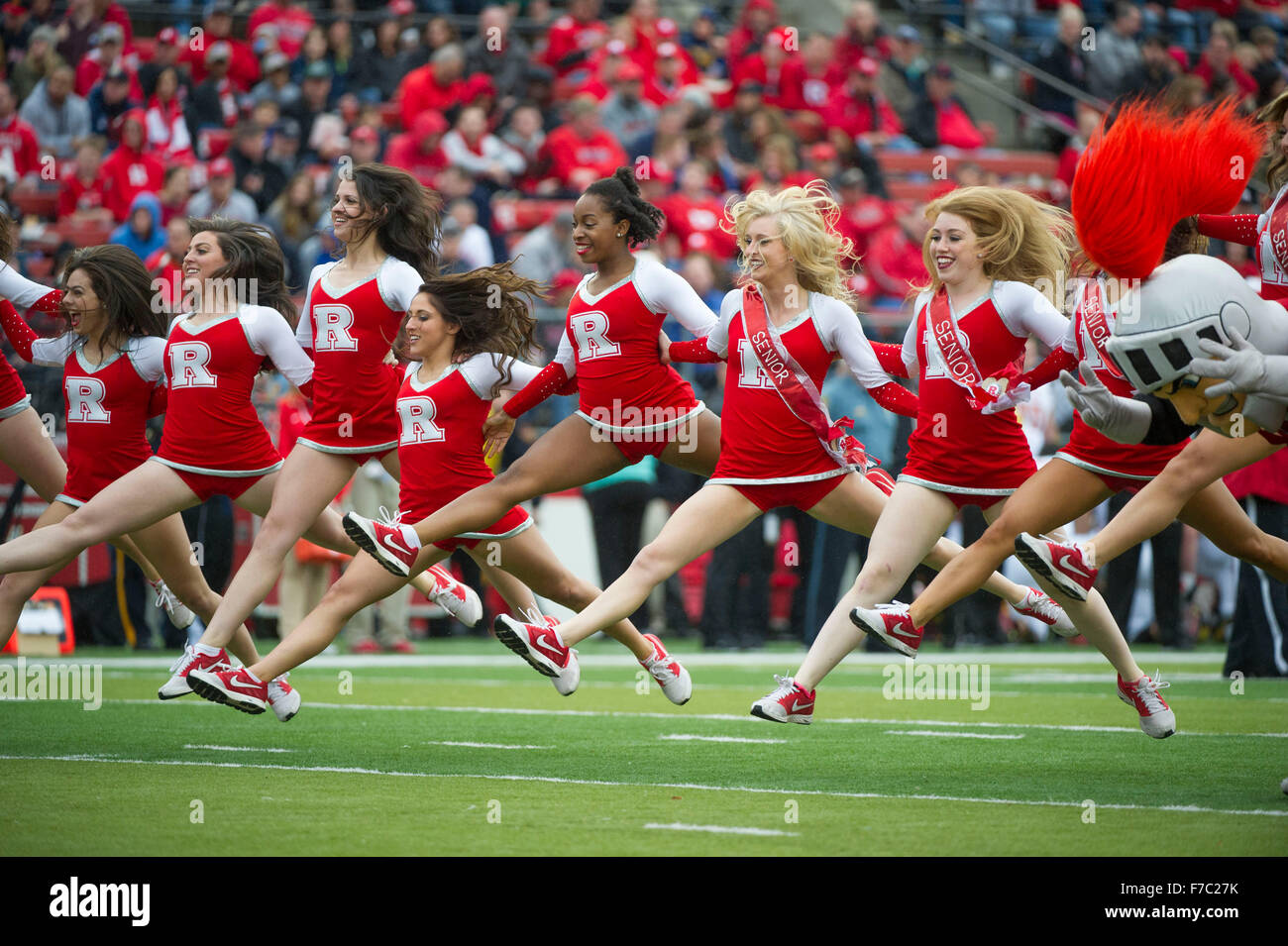 Rutgers scarlet knights dance team hi-res stock photography and images ...