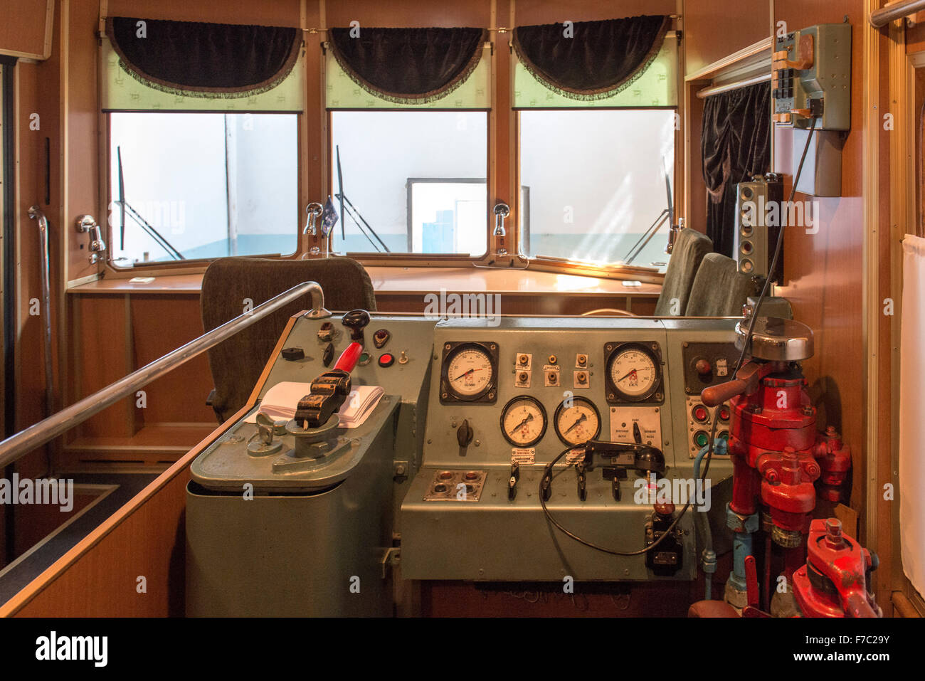Driver's Seat Inside Director General's Private Train, CFM Train Depot ...