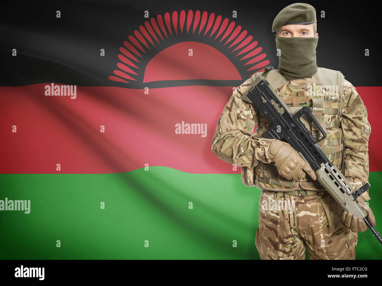 Malawi defence force hi-res stock photography and images - Alamy