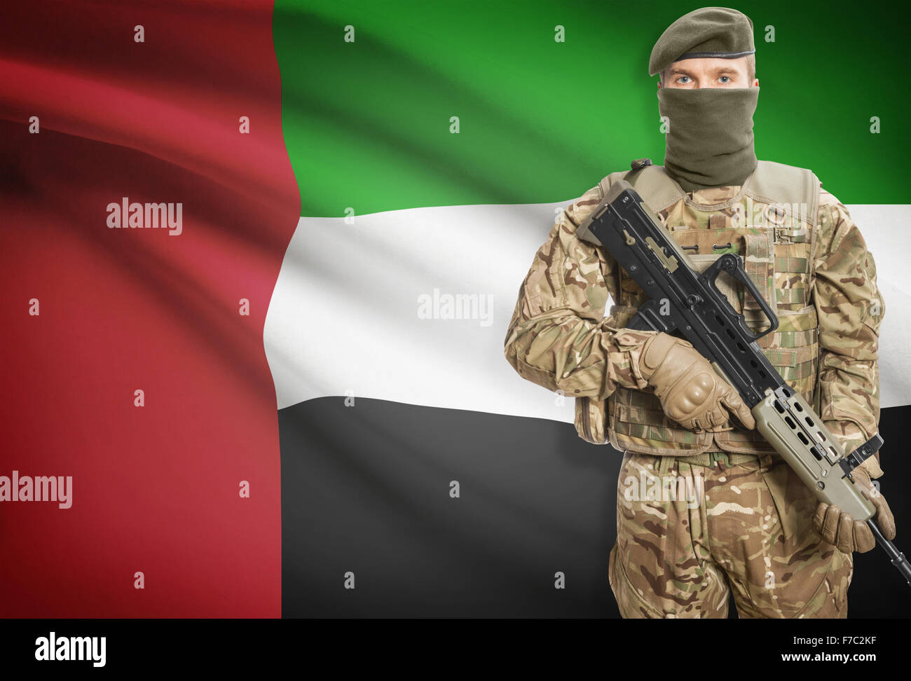 United arab emirates army soldier hi-res stock photography and images ...
