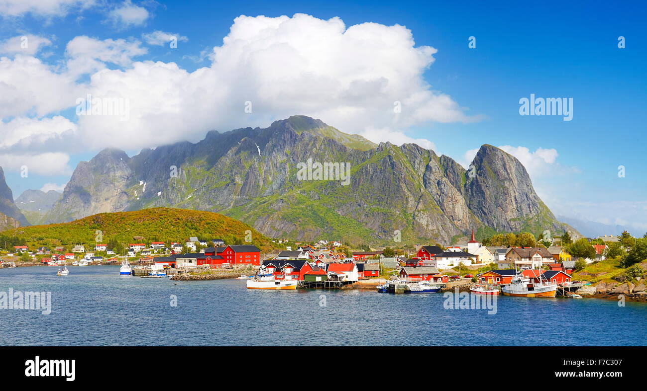 Lofoten Islands, Reine, Moskenes, Norway Stock Photo - Alamy