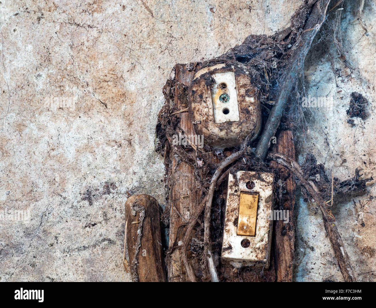 Dangerous electrical wiring hi-res stock photography and images - Alamy