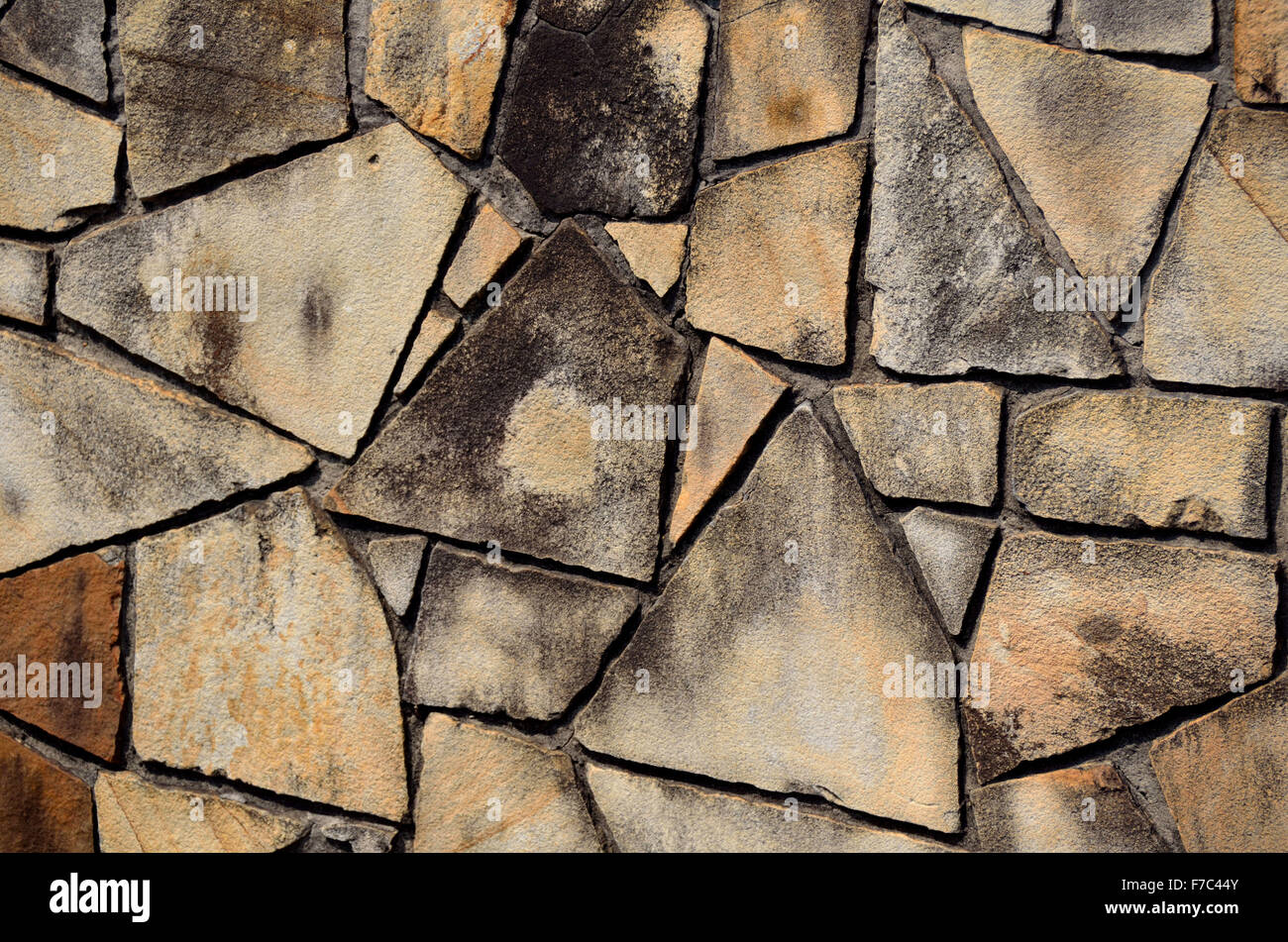 Beautiful colorful rustic rock background or backdrop. Weathered with ...