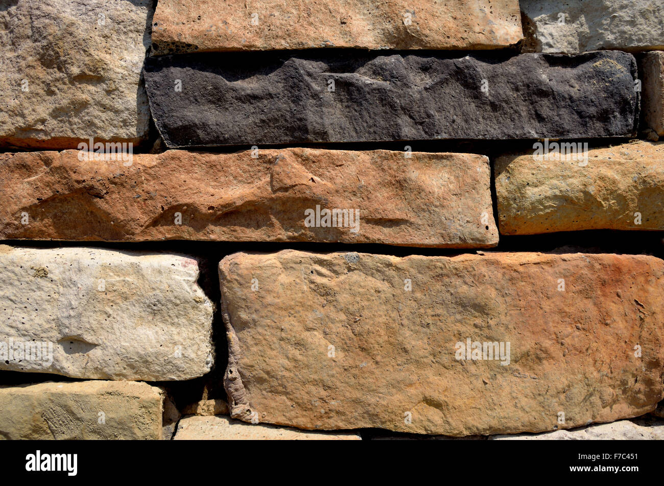Beautiful colorful rustic rock background or backdrop. Weathered with ...