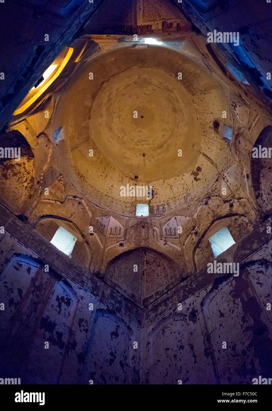 Inside 15Th-century Domed Ziai Ye School (Alexander Prison), Yazd ...