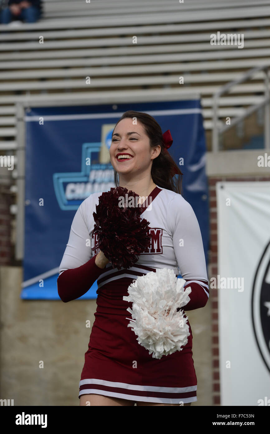 Chattanooga, Tennessee, USA. 28th Nov, 2015. Fordham cheerleader during ...