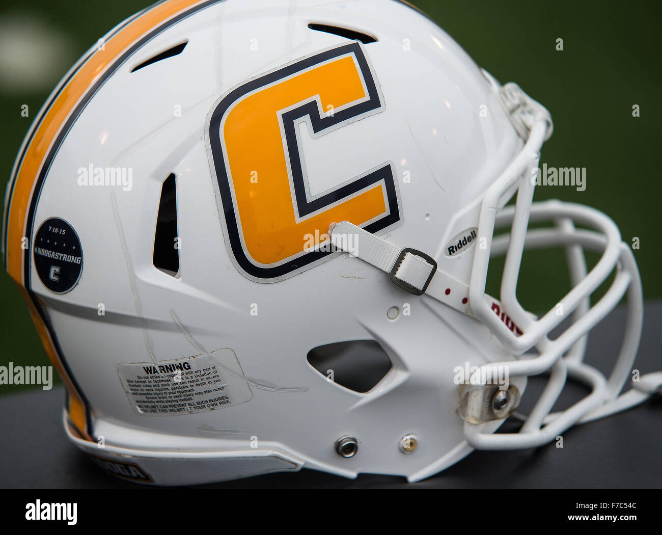 Chattanooga, Tennessee, USA. 28th Nov, 2015. Chattanooga helmet at the ...