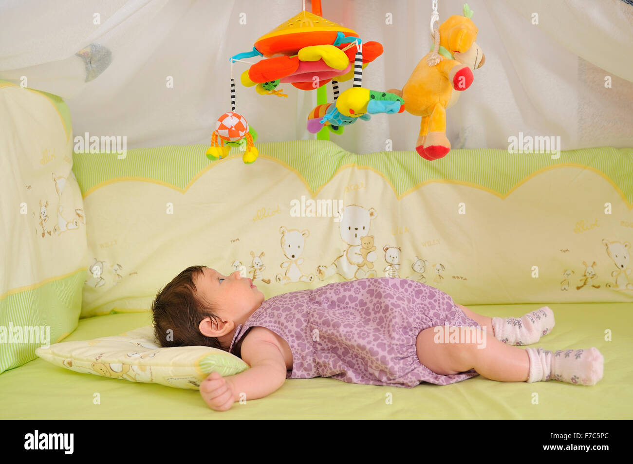cute little baby indoor closeup portrait Stock Photo - Alamy