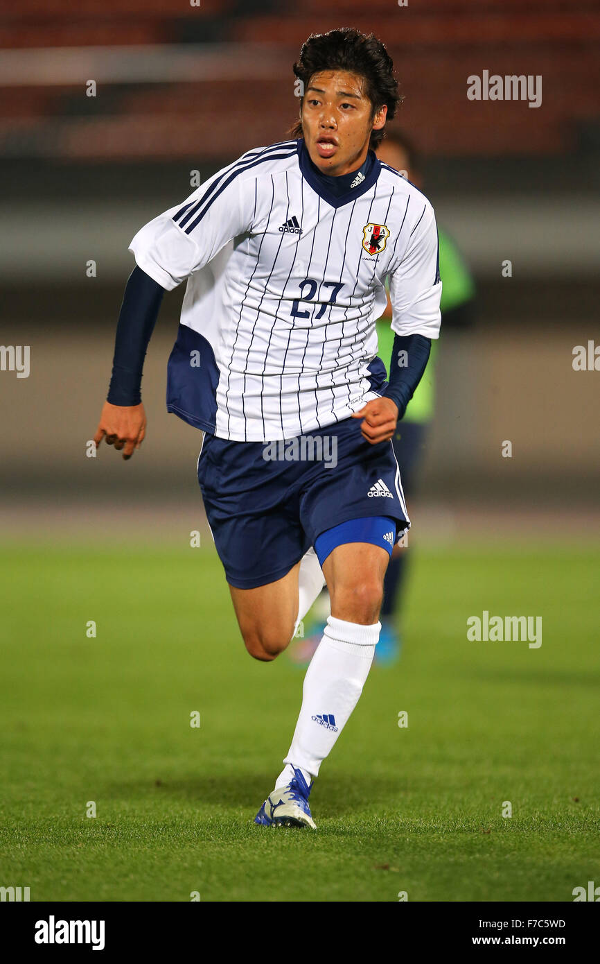Kanagawa, Japan. 26th Nov, 2015. Junya Ito (JPN) Football/Soccer ...