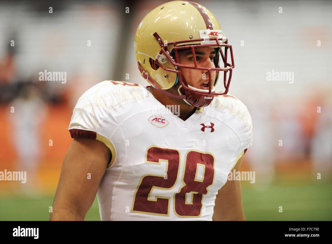 Syracuse, NY, USA. 28th Nov, 2015. Boston College linebacker Matt ...