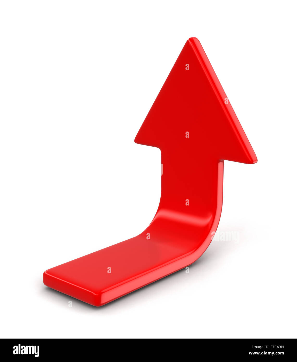 Arrow up. Image with clipping path Stock Photo - Alamy