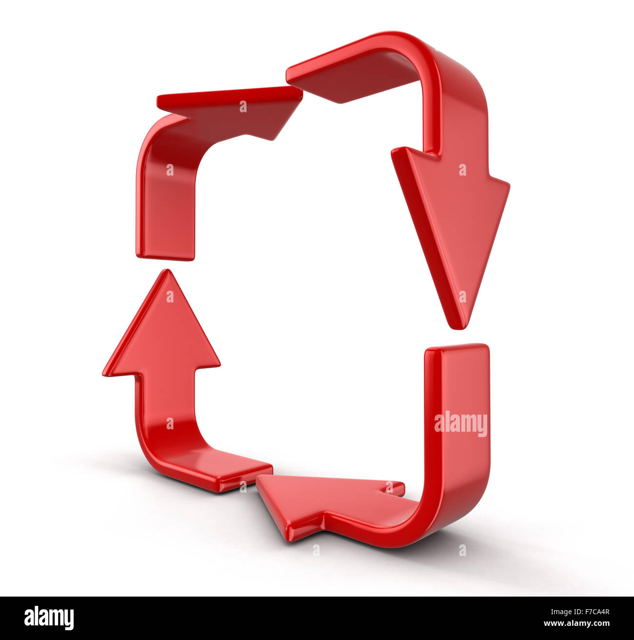 Arrow loop. Image with clipping path Stock Photo - Alamy