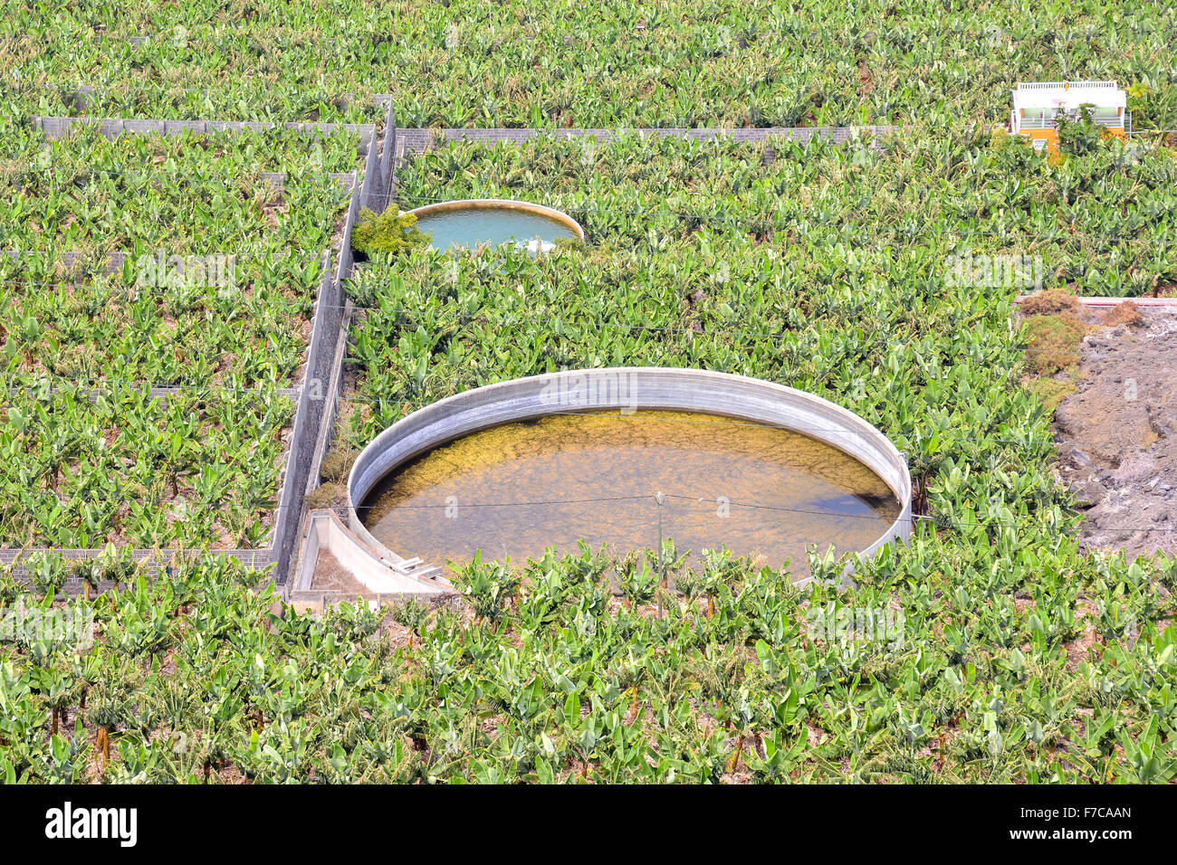 Round Water Pond Stock Photo - Alamy
