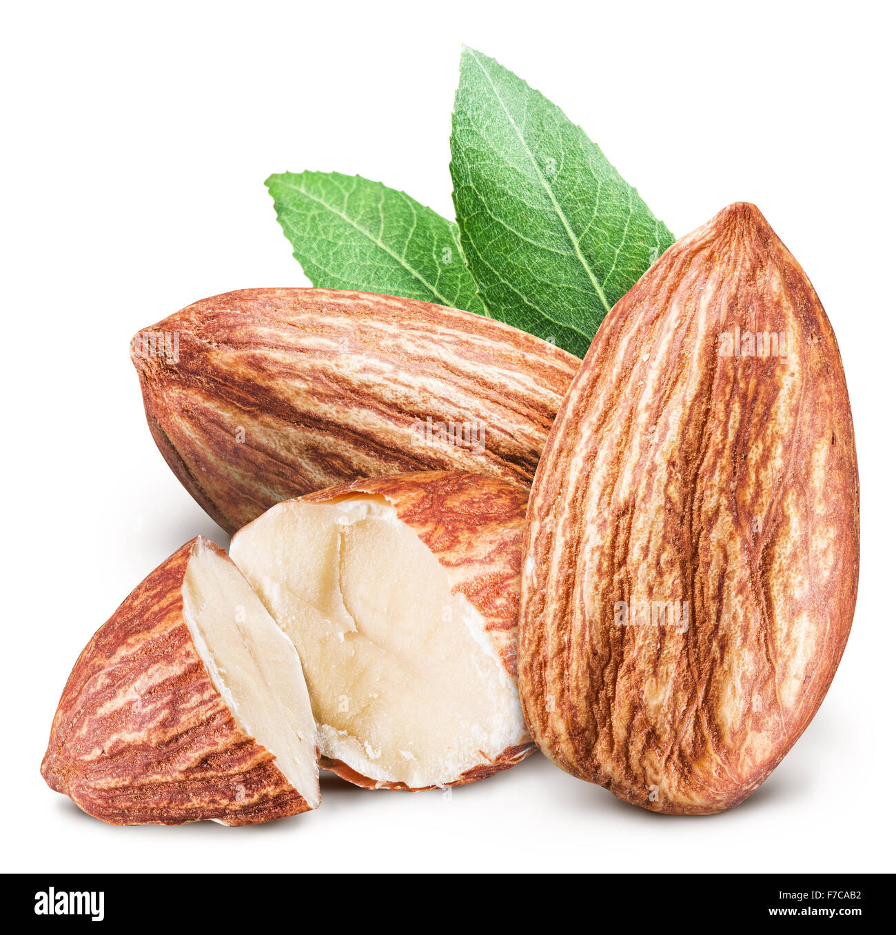 Almond nuts. File contains clipping paths Stock Photo - Alamy