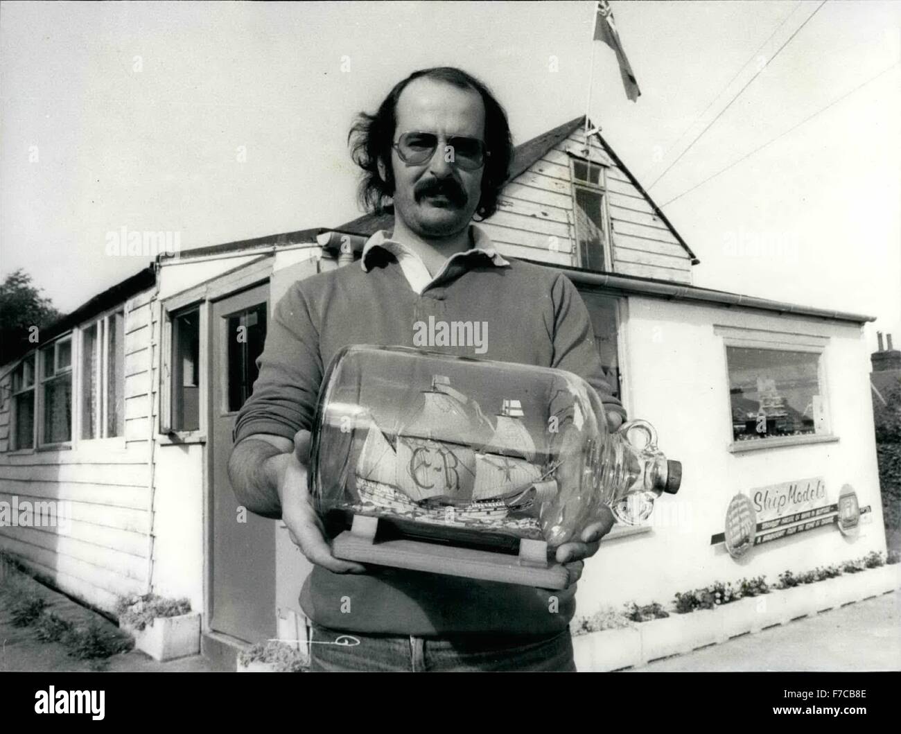 1968 - Bottled Ships Float Over Seas: 23 years ago John Milsom spotted ...