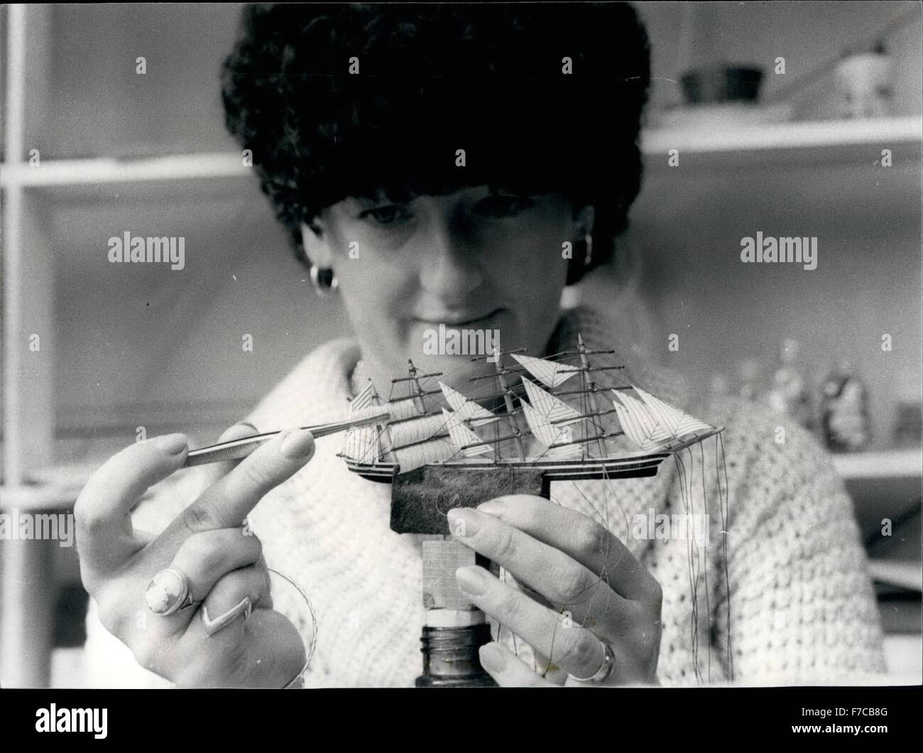 1968 - Bottled Ships Float Over Seas: 23 years ago John Milsom spotted ...