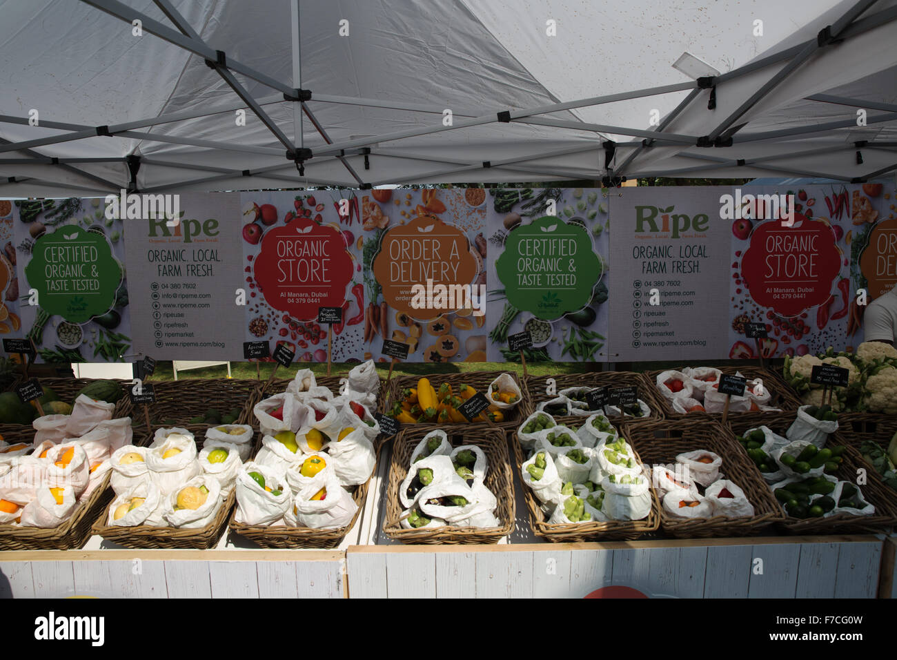 Ripe farmers market Dubai Stock Photo - Alamy