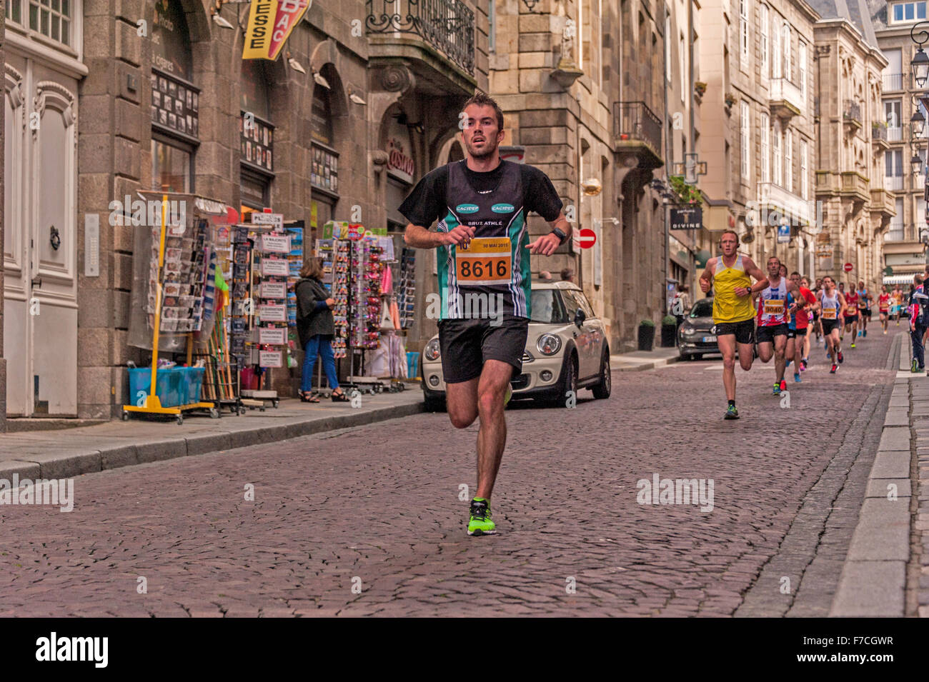 Old man running young hi-res stock photography and images - Alamy
