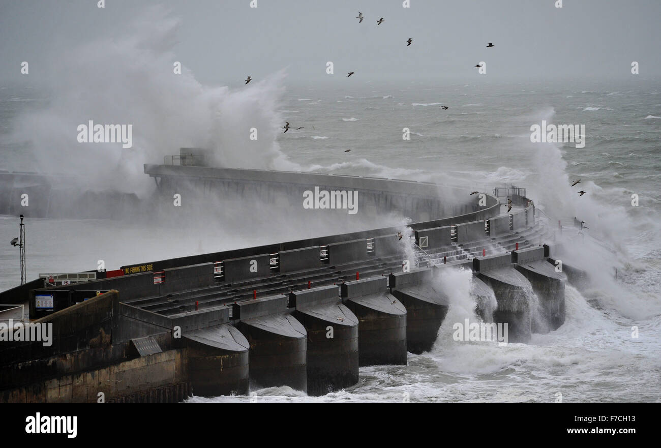 Lifeboat storm rough seas hi-res stock photography and images - Alamy