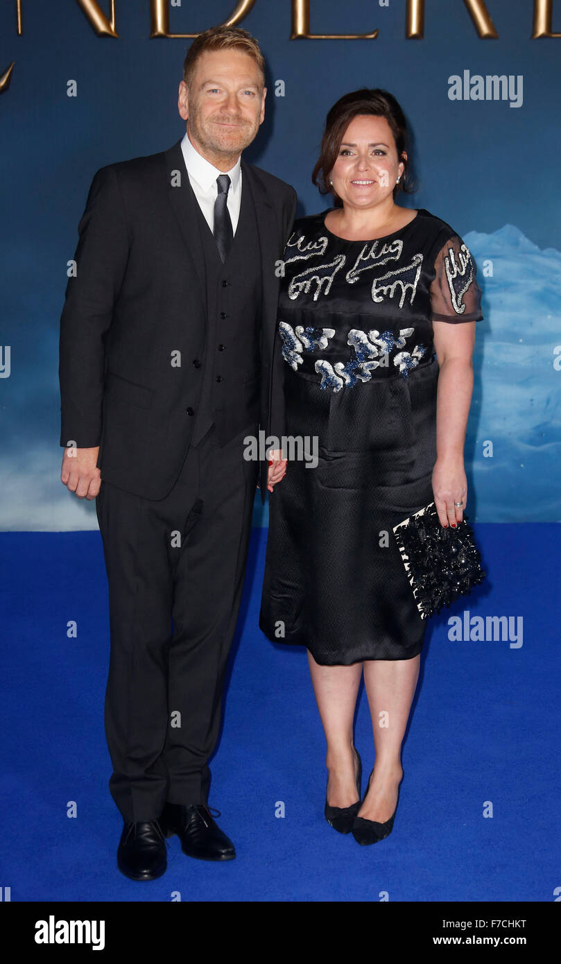 Kenneth branagh and wife lindsay brunnock hi-res stock photography and ...