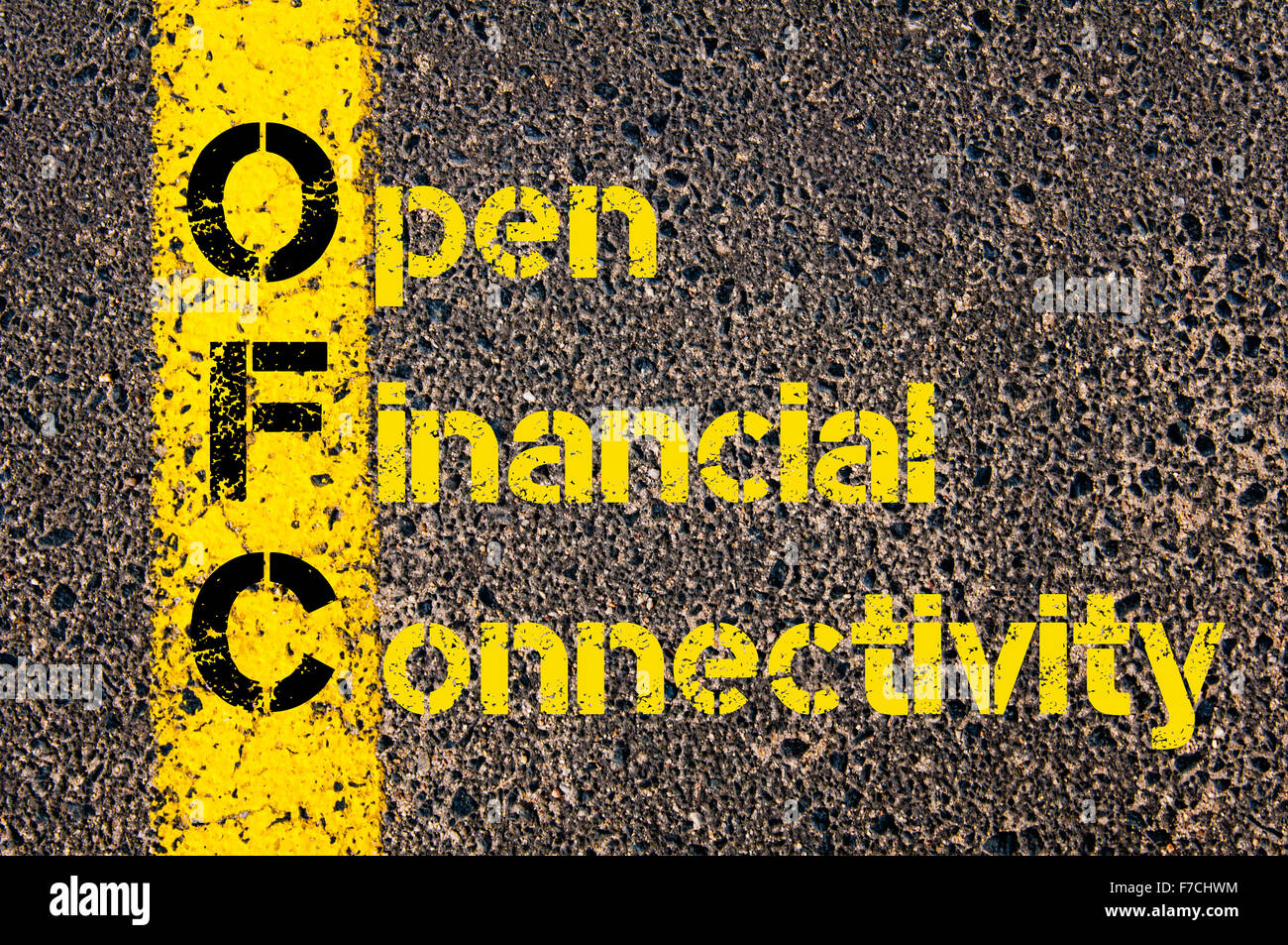 Concept image of Accounting Business Acronym OFC Open Financial ...