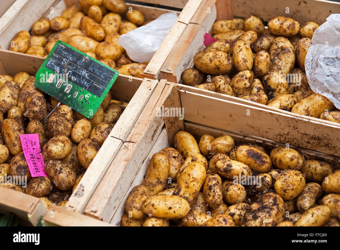Potatoes , France Stock Photo - Alamy