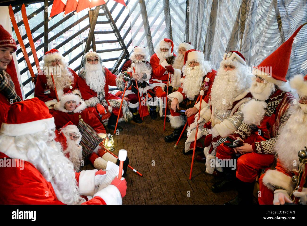 Finland santa 2015 hi-res stock photography and images - Alamy