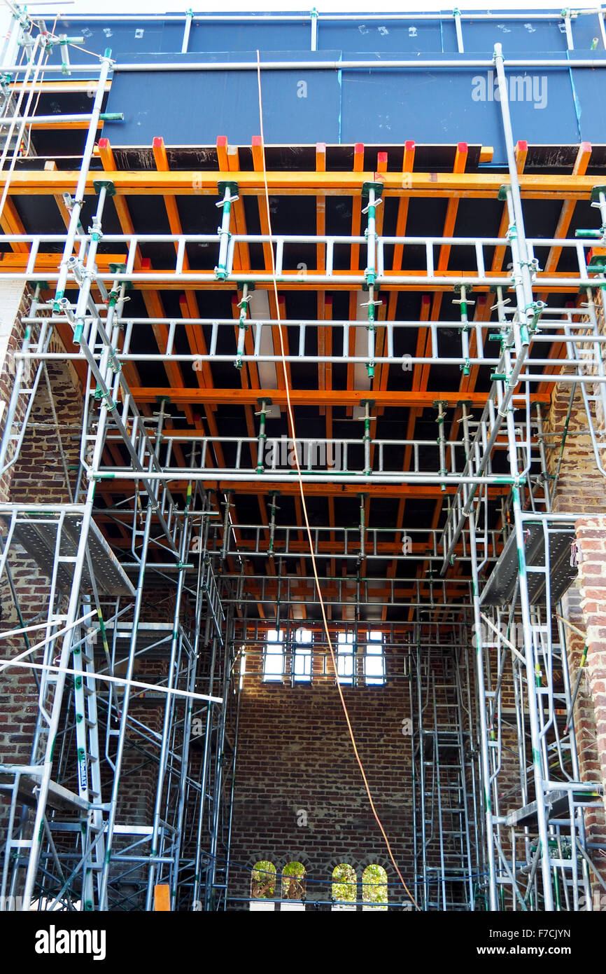 Church orthodox construction scaffolding hi-res stock photography and ...