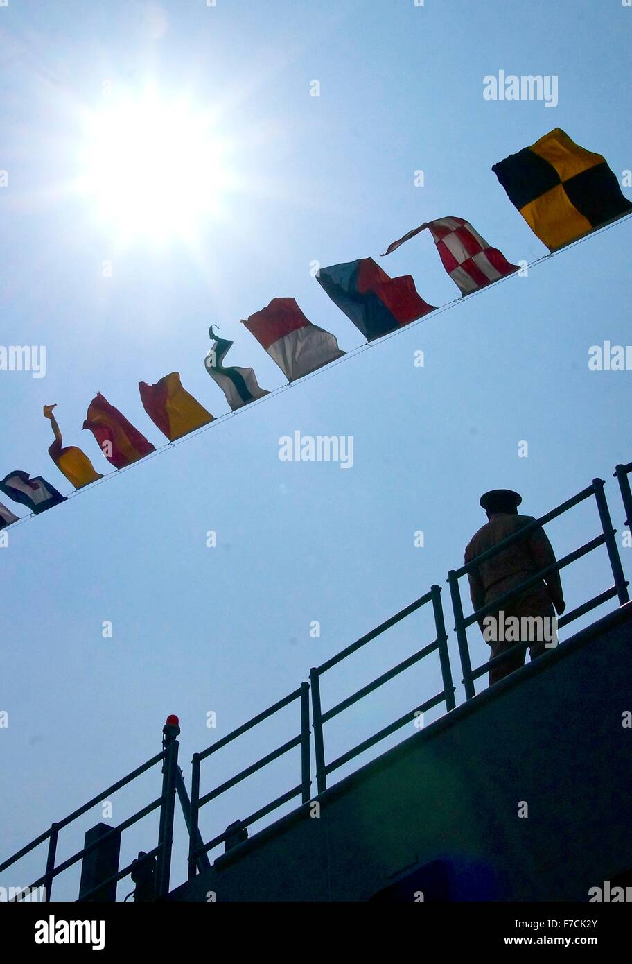 Signal flags rigging sailing vessel flag hi-res stock photography and ...