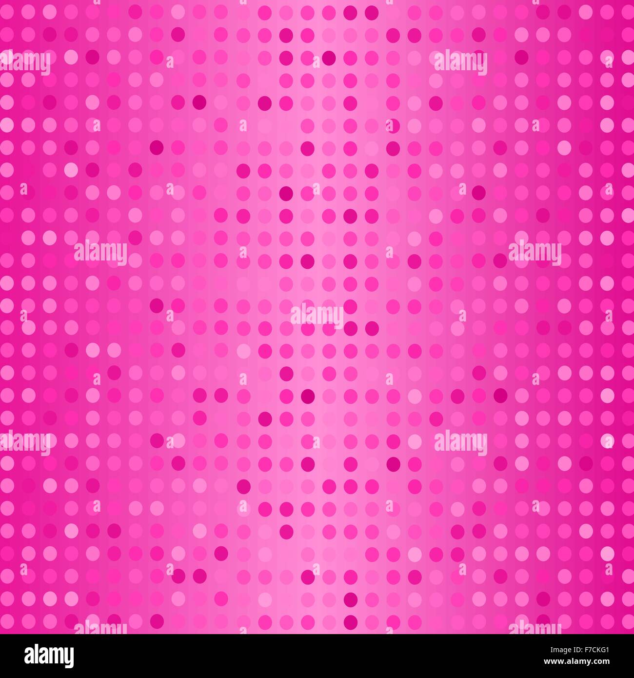 Vector Dots on Pink Background. Halftone Texture Stock Vector Image ...