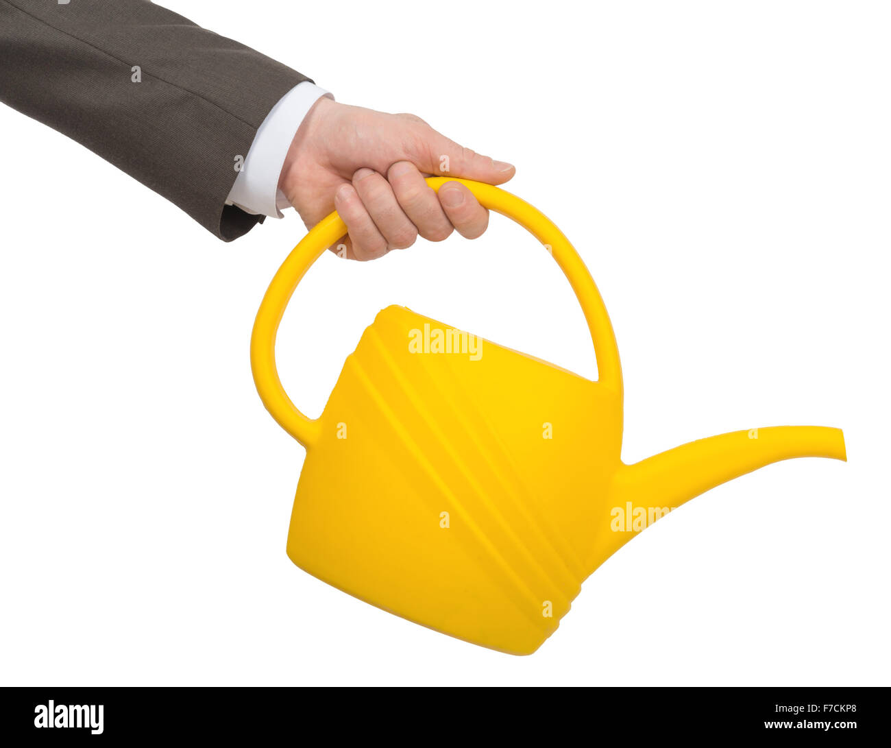 Hand and watering can hi-res stock photography and images - Alamy