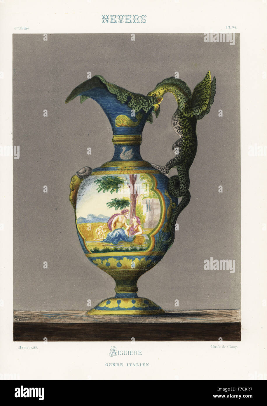 Italian pottery hi-res stock photography and images - Alamy