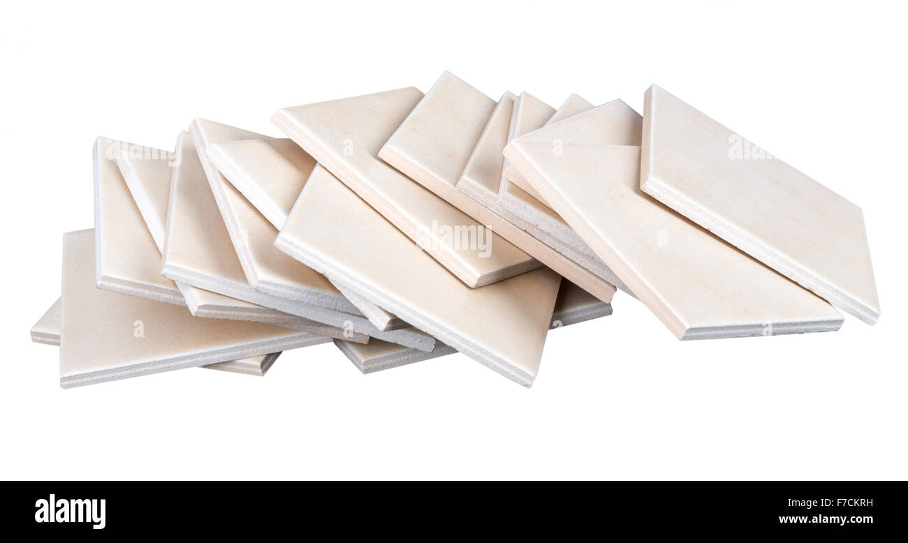 Stack of tiles Stock Photo - Alamy