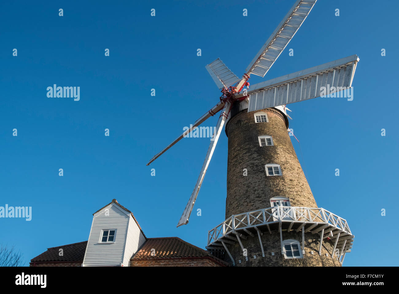 Maud Foster five sail windmill, Skirbeck, Boston, Lincolnshire, England ...