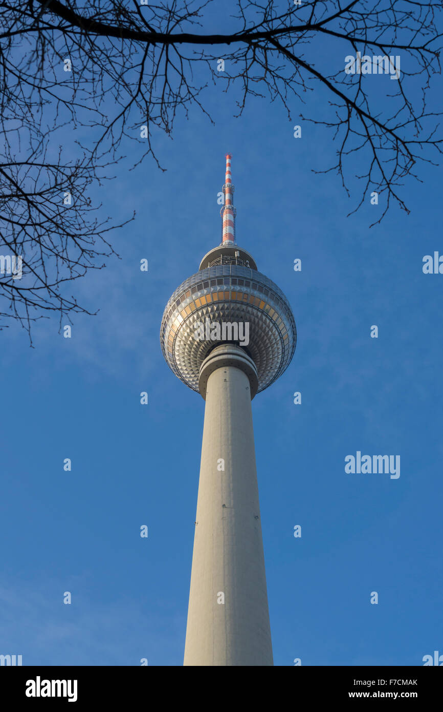 Berlin Television Tower Stock Photo - Alamy
