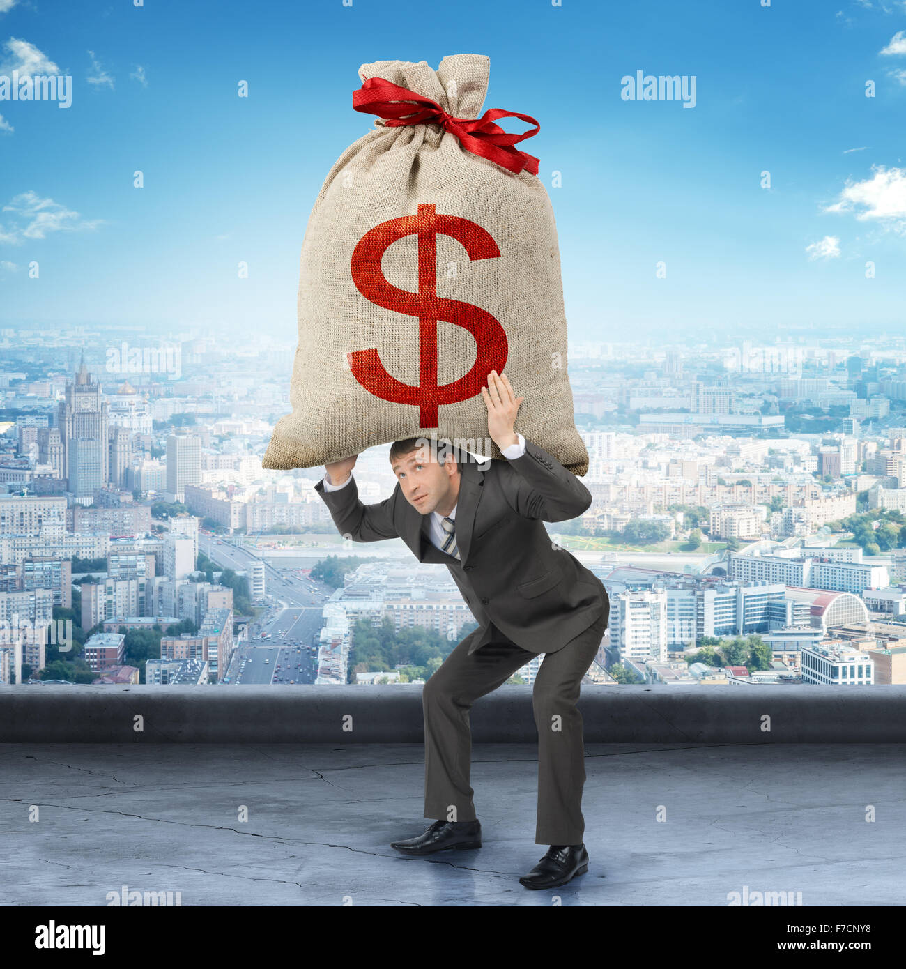 Man moneybag hi-res stock photography and images - Alamy
