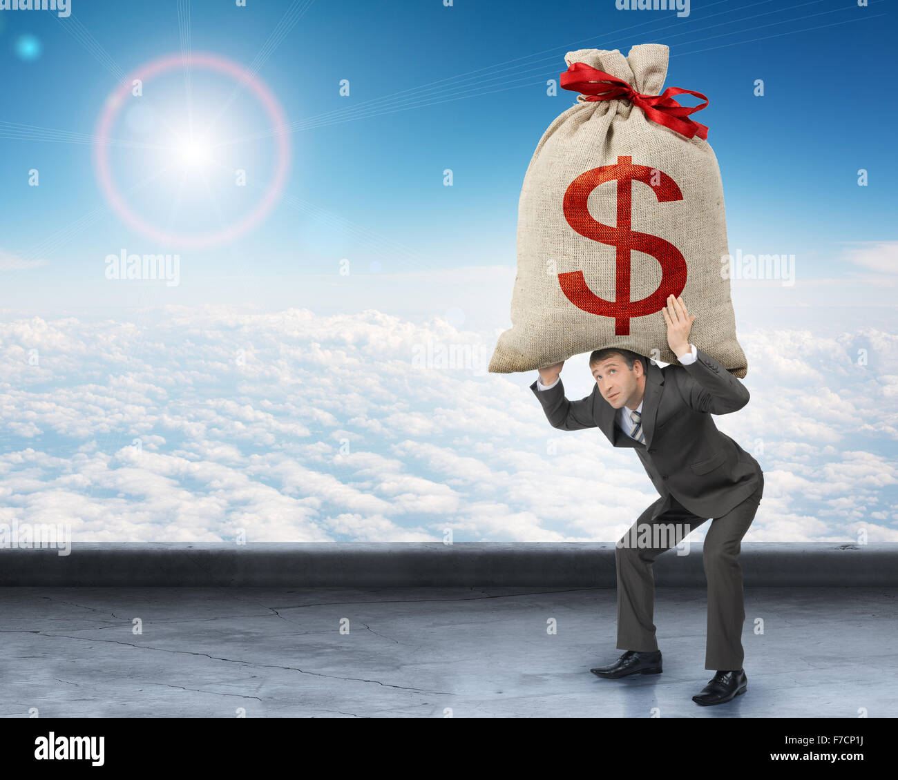 Man moneybag hi-res stock photography and images - Alamy