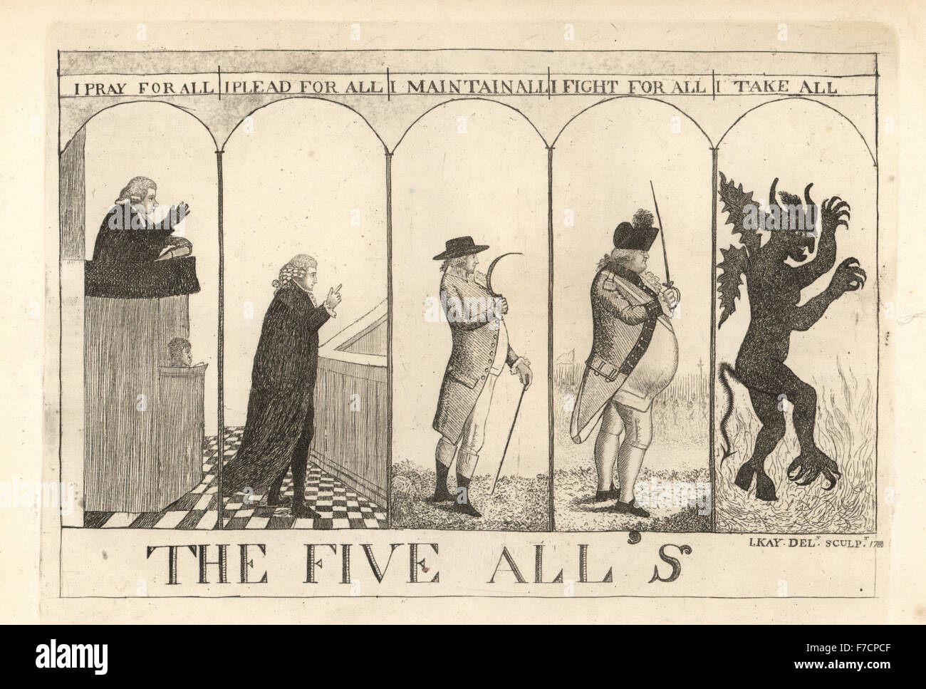 The Five Alls: preacher Reverend Andrew Hunter, lawyer Henry Erskine ...