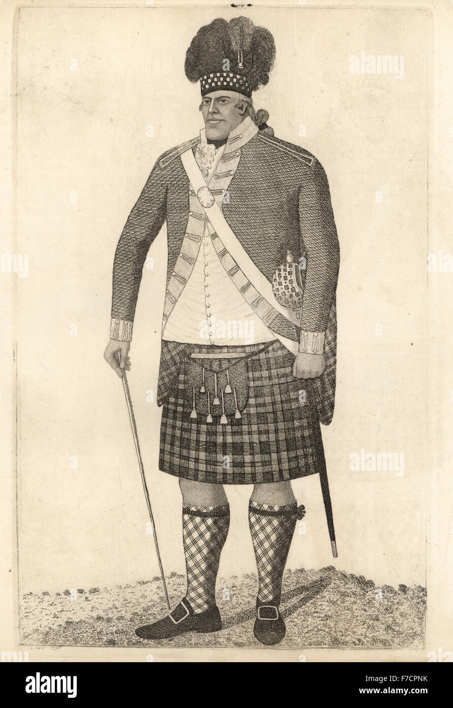 Scotland engraving giant hi-res stock photography and images - Alamy