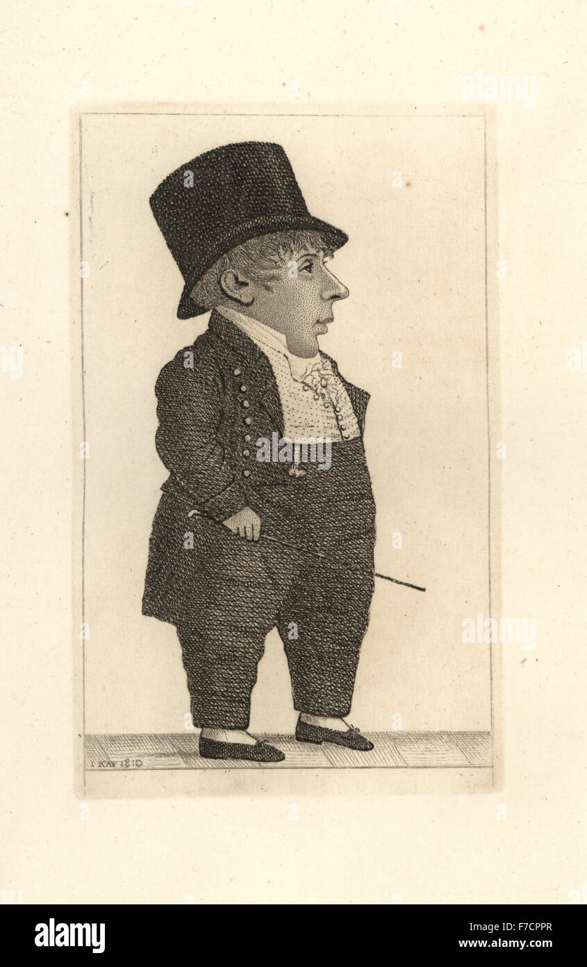 Hugh MacPherson, wee Hughie, clerk to the Perth carriers. A miniature ...